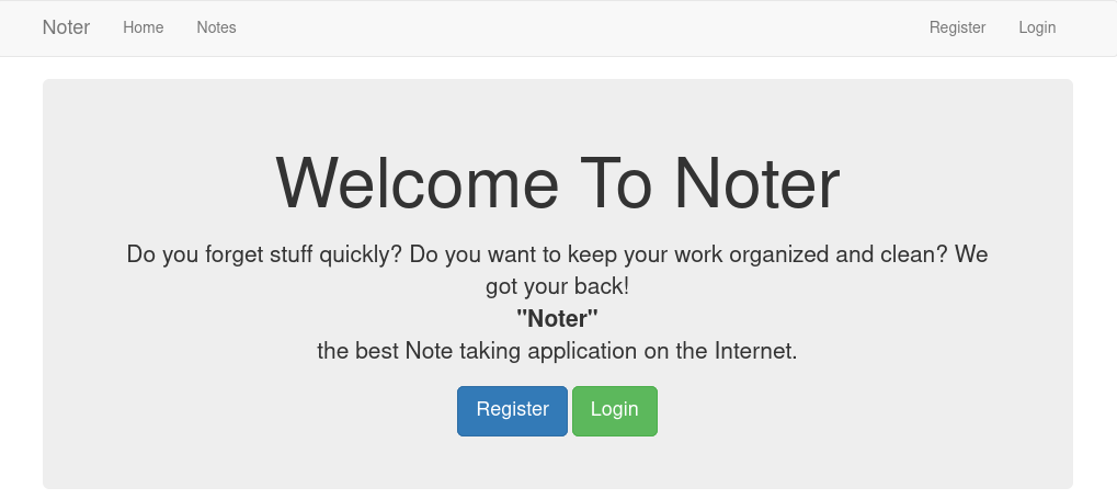 WriteUp Noter HTB | rabb1t